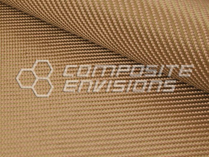Colored Kevlar/Aramid 2x2 Twill Fabric - Multiple Colors